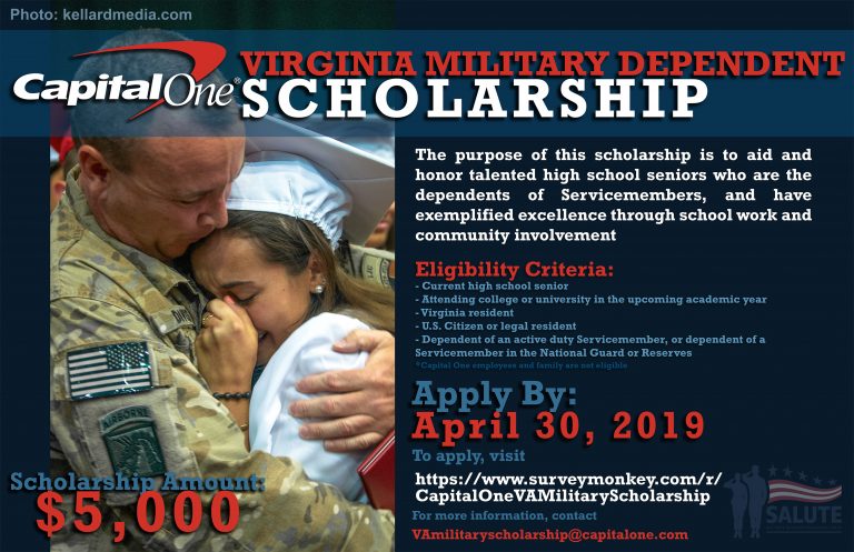 Capital One Virginia Military Dependent Scholarship