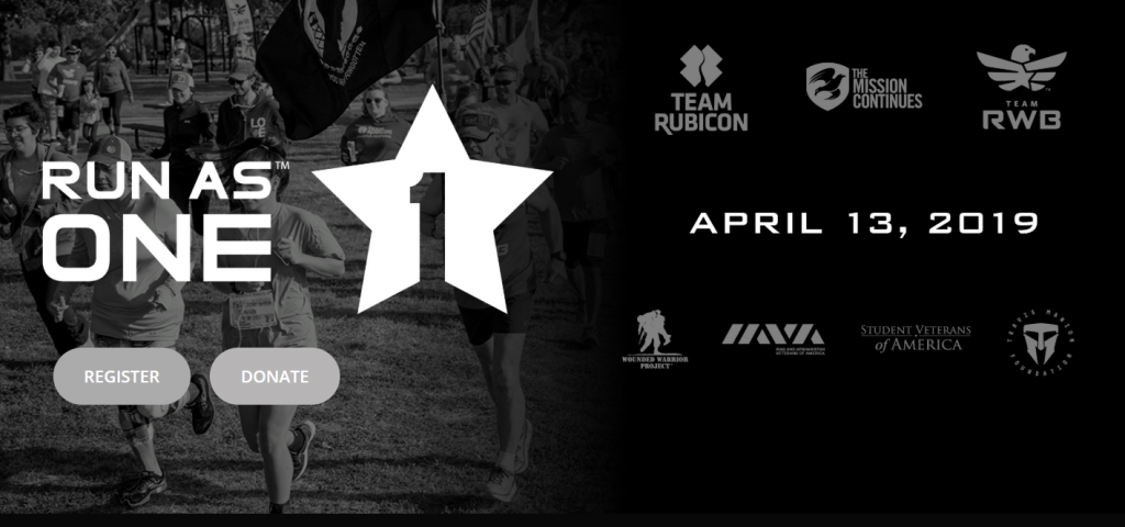 Run as One in DC - April 13th