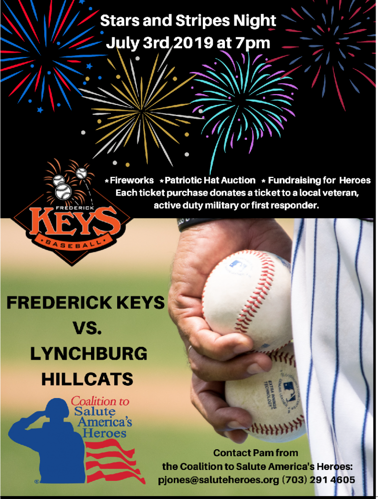Stars and Stripes Night with Frederick Keys