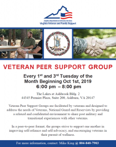 Veteran Peer Support Group
