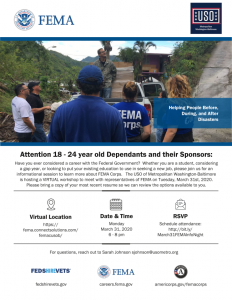 FEMA Corps Program Overview for Dependents